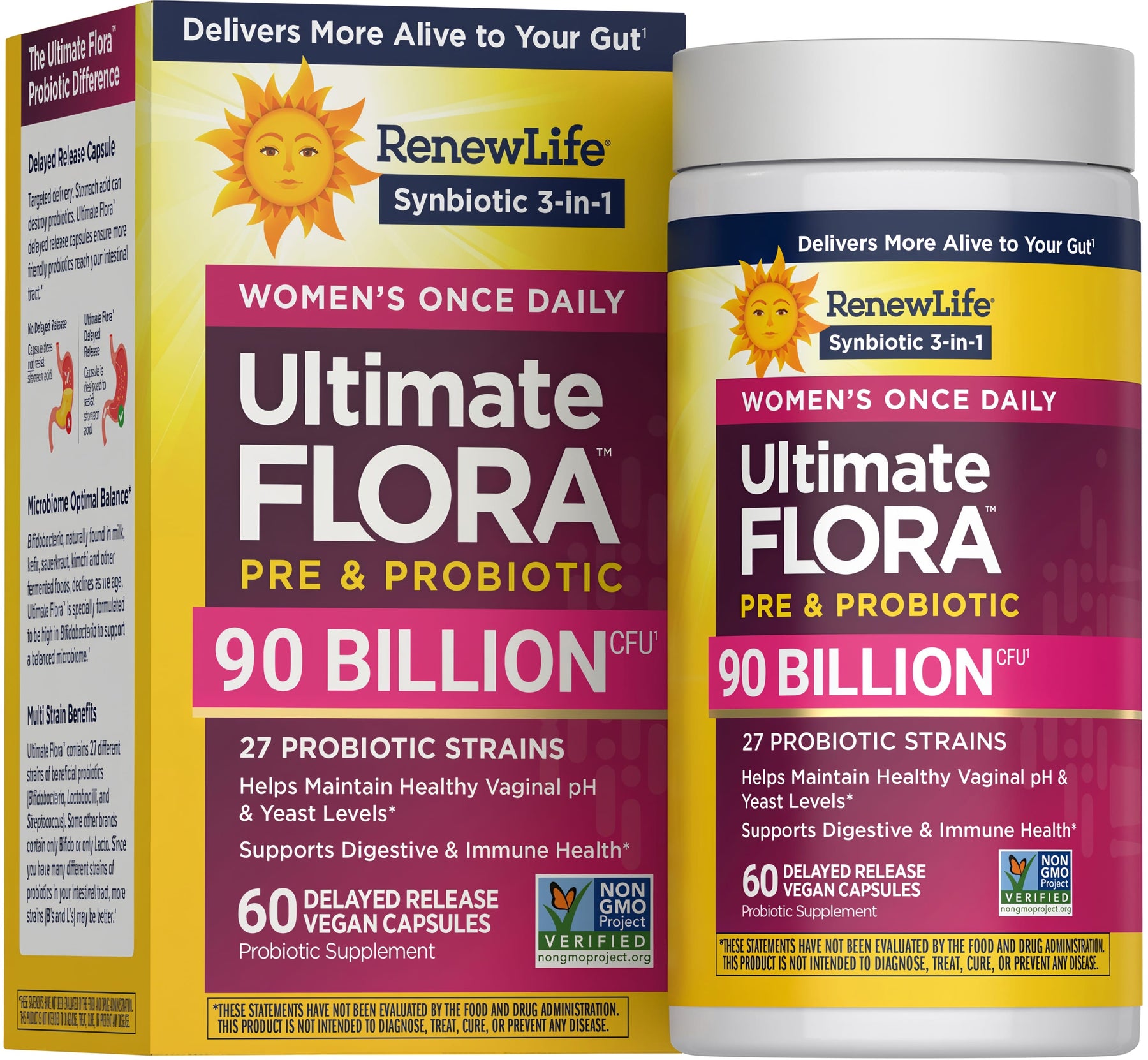 Ultimate Flora Women's Complete 90 Billion Probiotic | Renew Life
